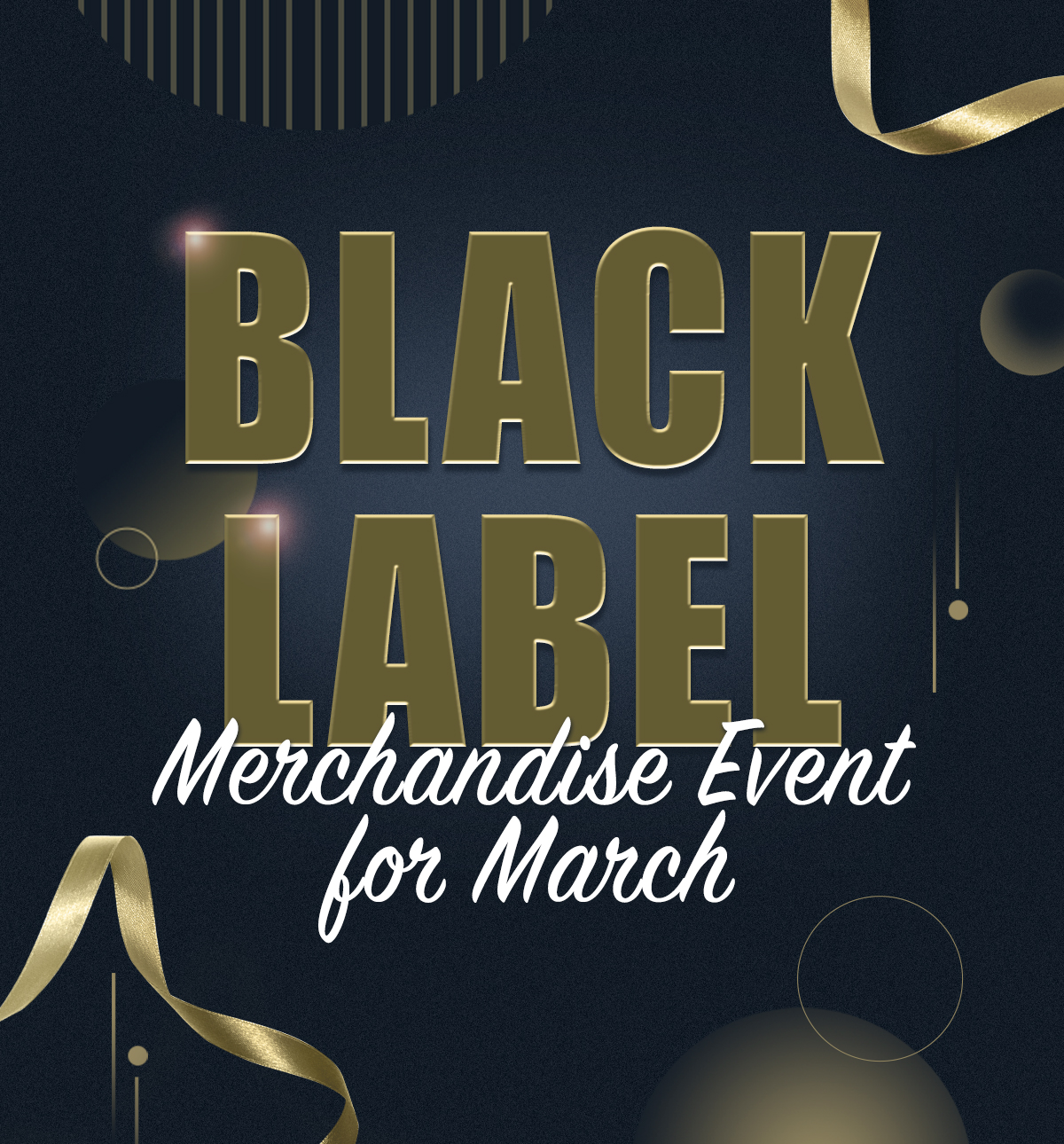 [Black Label Merchandise Event] - Merchandise Event for March - Lezhin ...