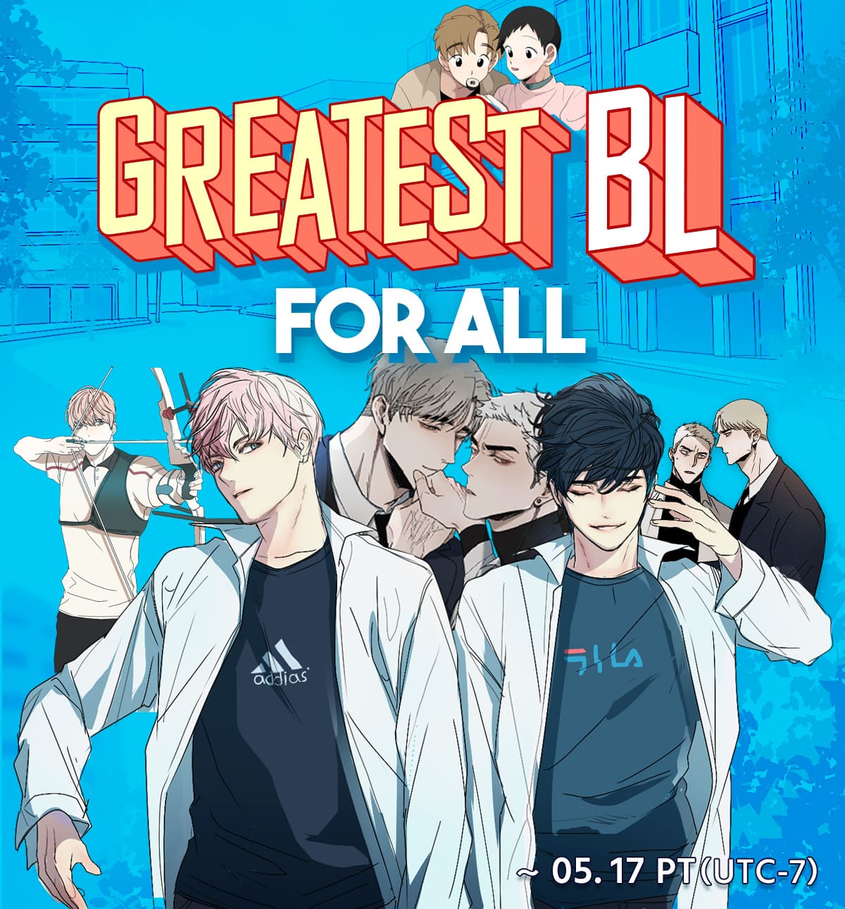 Greatest BL for ALL! - 6 Comics, 30 Episodes Free - Lezhin Comics