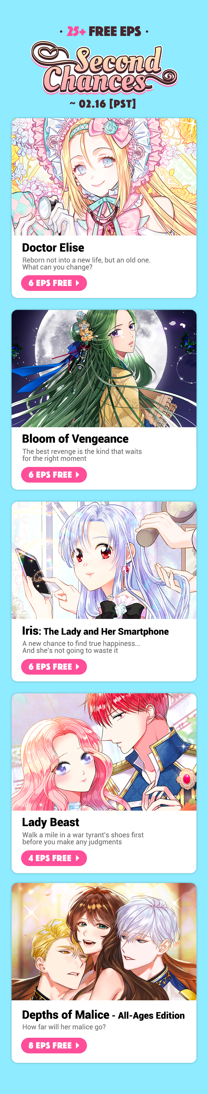 Second Chances - 25+ Free Episodes! - Lezhin Comics