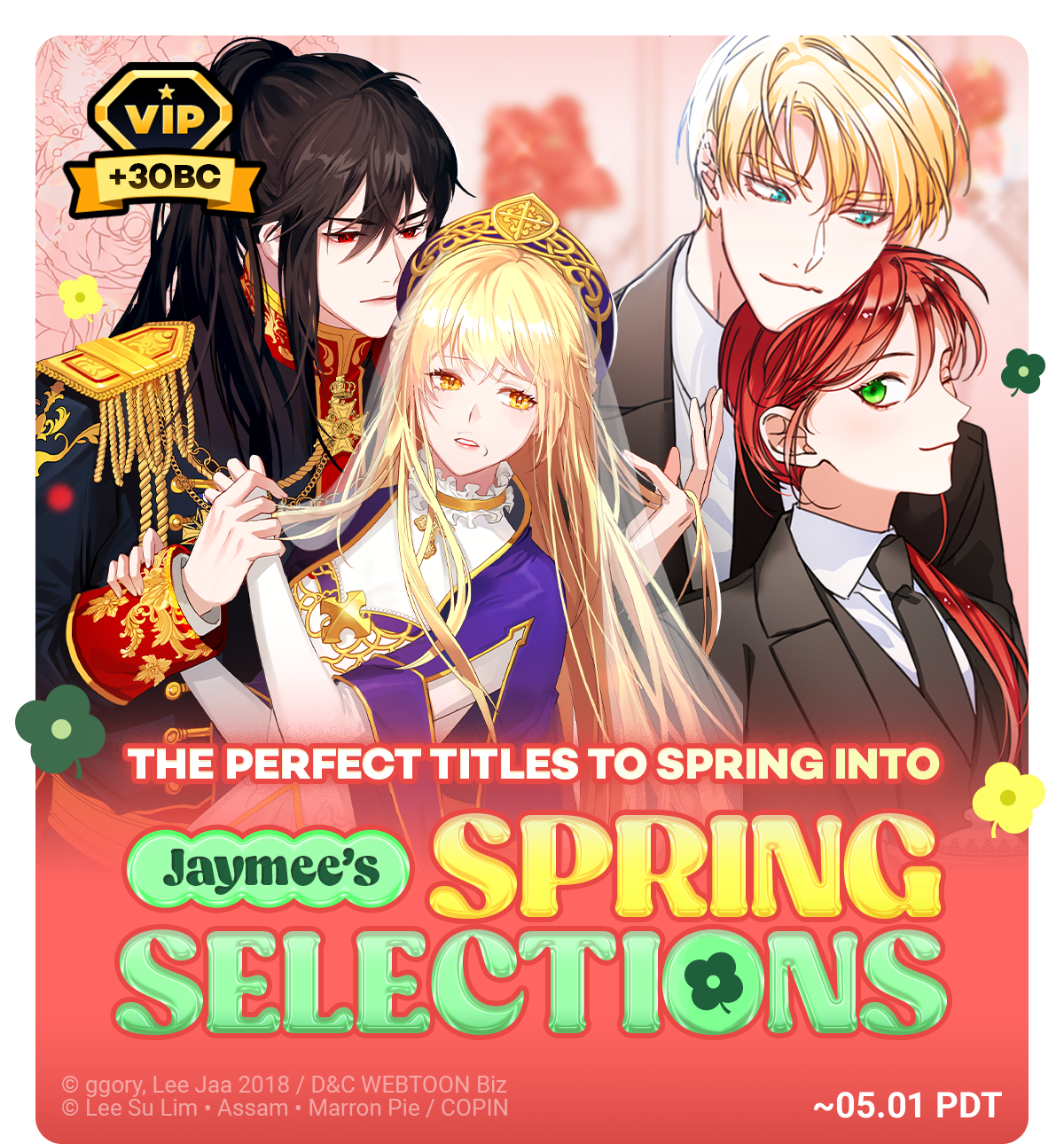 Jaymee's Spring Selections - Lezhin Comics