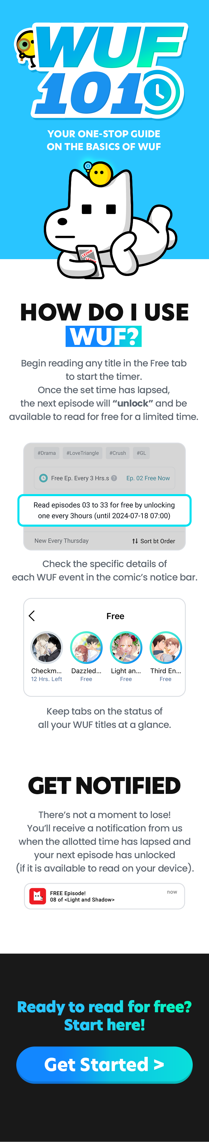 Your One Stop Guide to The WUF System - WUF 101 - Lezhin Comics