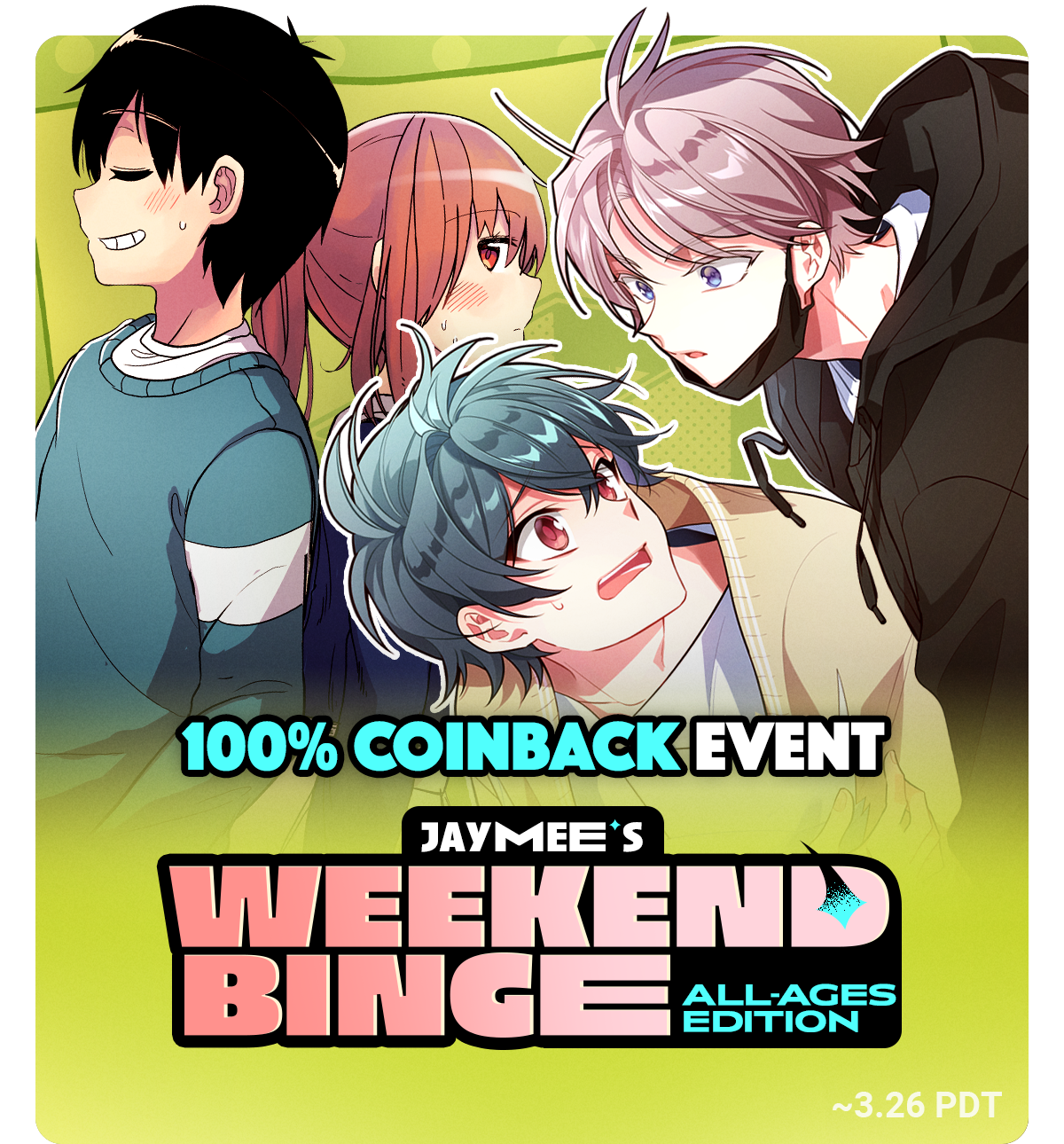 Jaymee's Weekend Binge - Get 100% Coins Back for these titles! - Lezhin ...