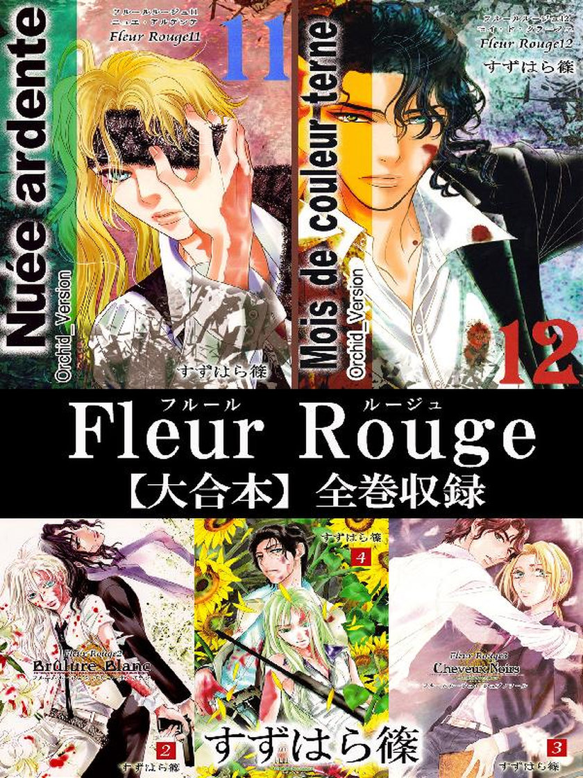 Fleur Rouge-フルールルージュ-【大合本】全巻収録 - すずはら篠 - マンガ - レジンコミックス